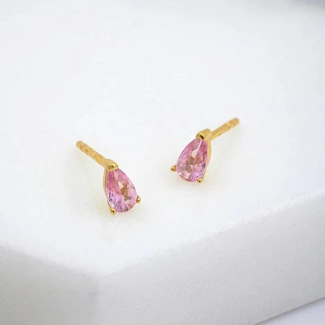 Isabella Stud Earring - Pink | KAHM Co