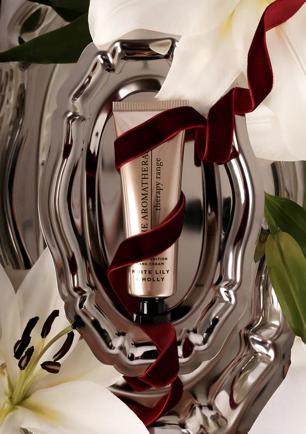 Limited Edition White Lily & Holly Hand Cream | KAHM Co