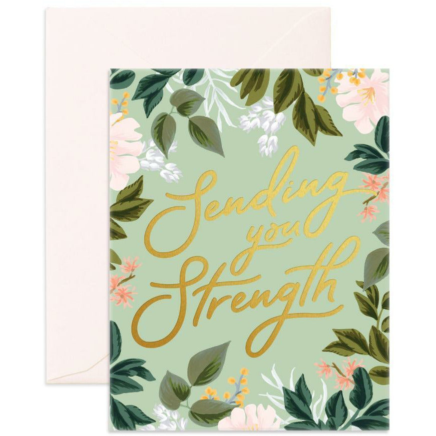 Sending You Strength Greeting Card | KAHM Co